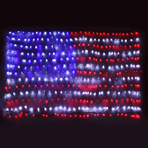 American Flag LED String Lights – Festivano